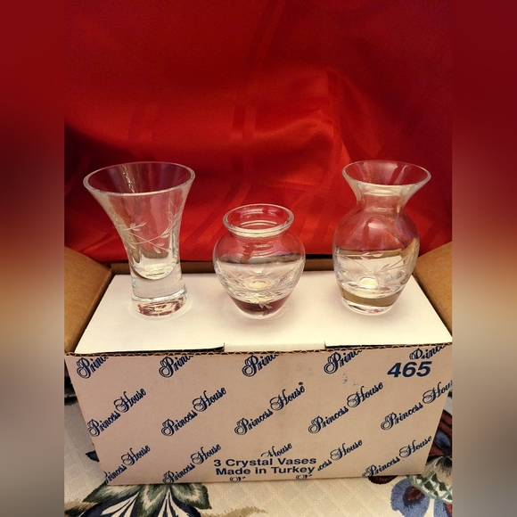 Princess House | Accents | Princess House Mini Vases | Poshmark